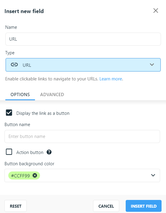 URL – TimeTonic v7 - EN